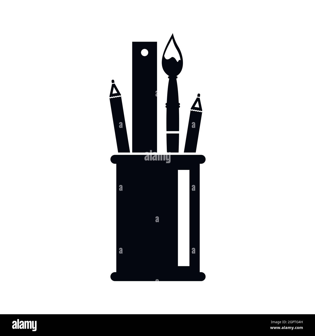 Ruler icon in sketch Cut Out Stock Images & Pictures - Alamy