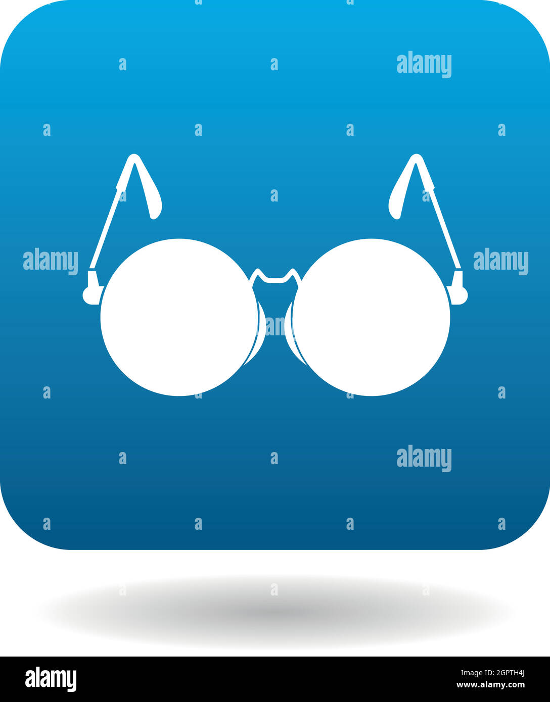 Blind man icon Stock Vector Images - Alamy