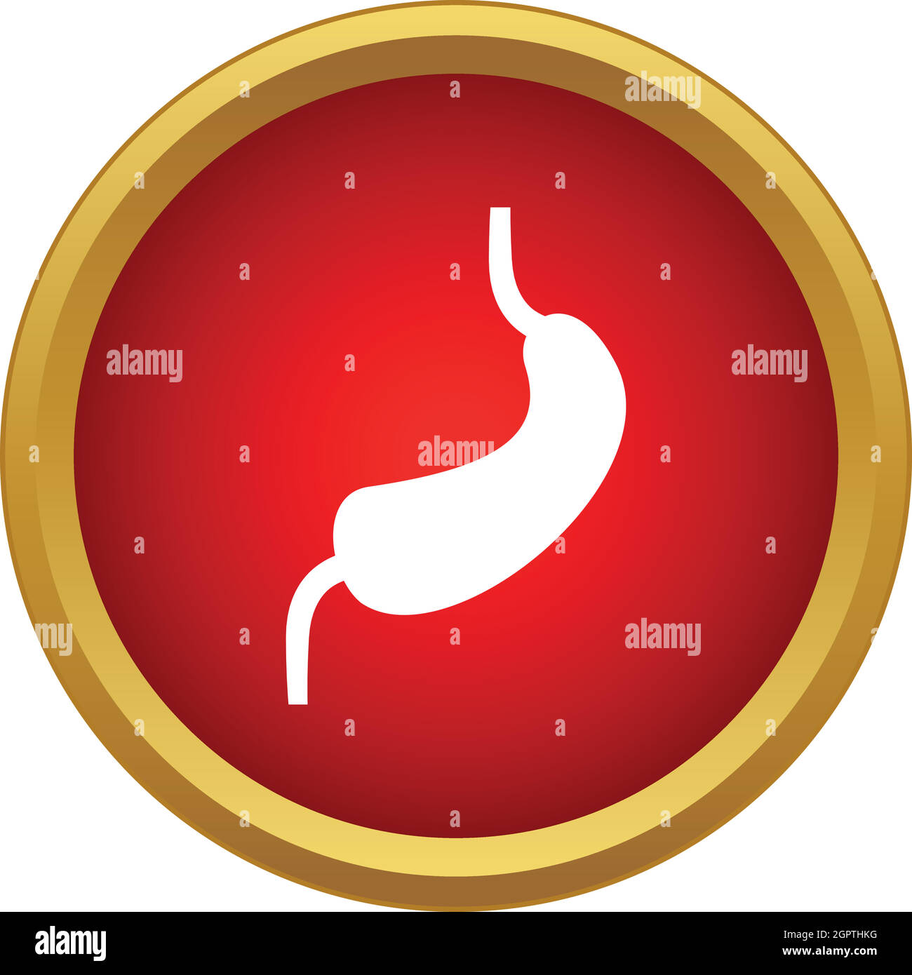 Gastric stomach ulcer Stock Vector Images - Alamy