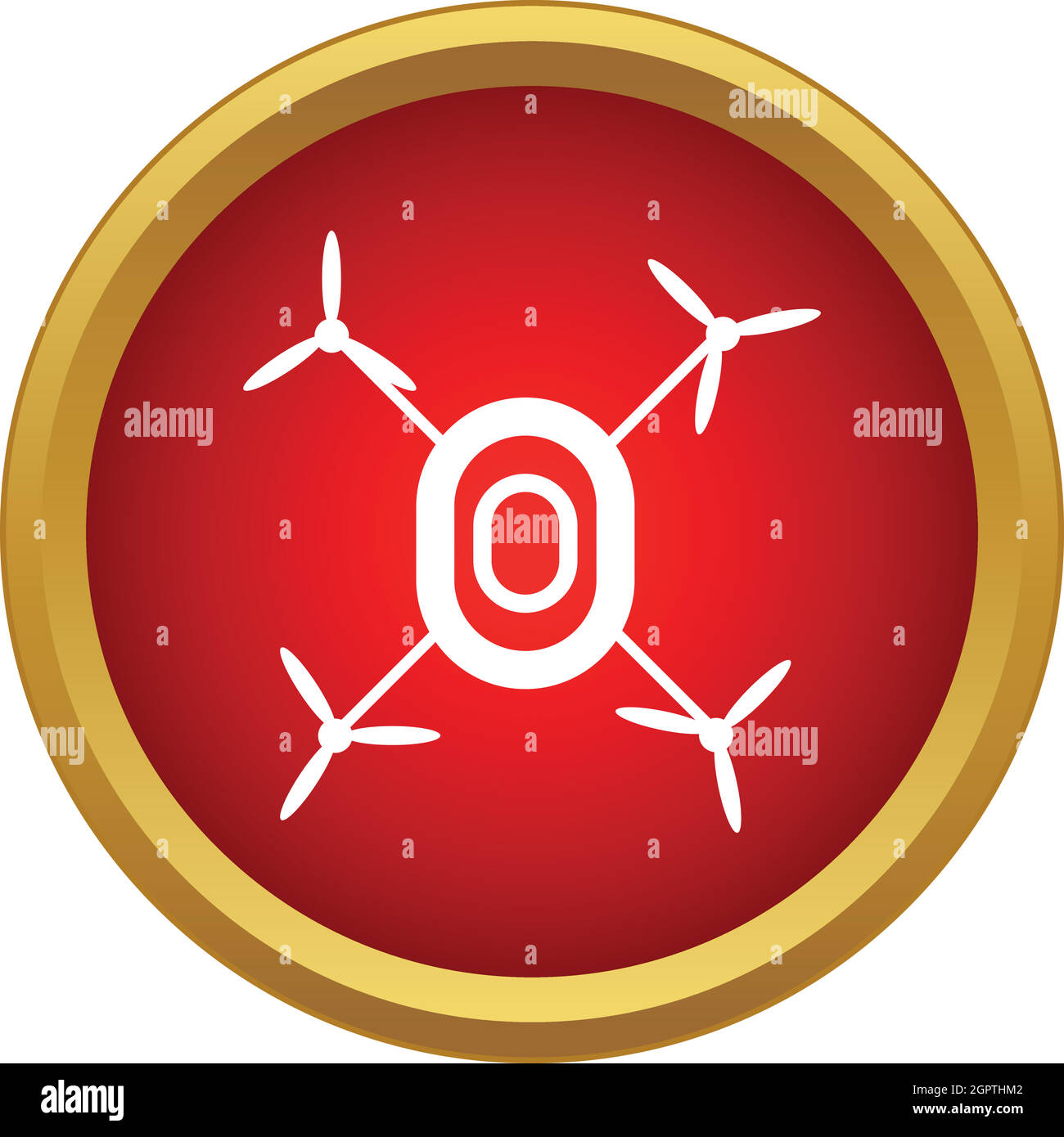 Drone icon in simple style Stock Vector Image & Art - Alamy