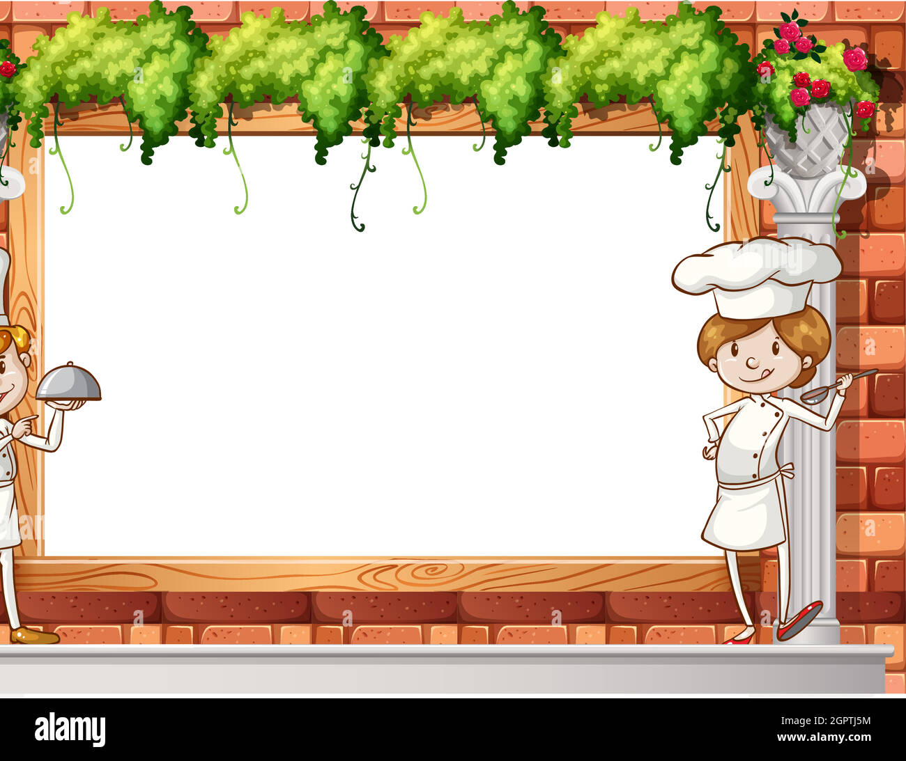 Banner and chefs Stock Vector Image & Art - Alamy