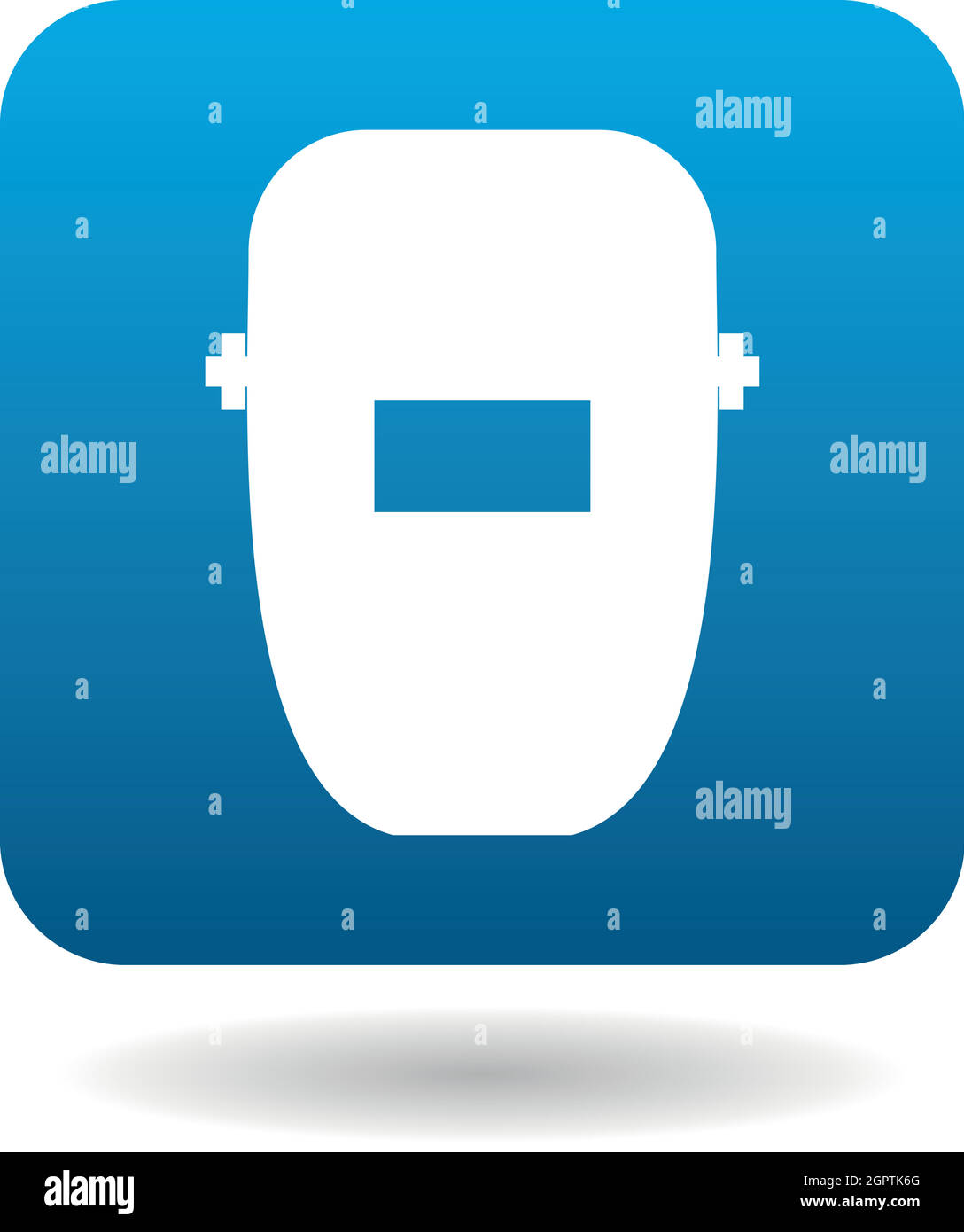 Industrial welder welding in construction Stock Vector Images - Alamy