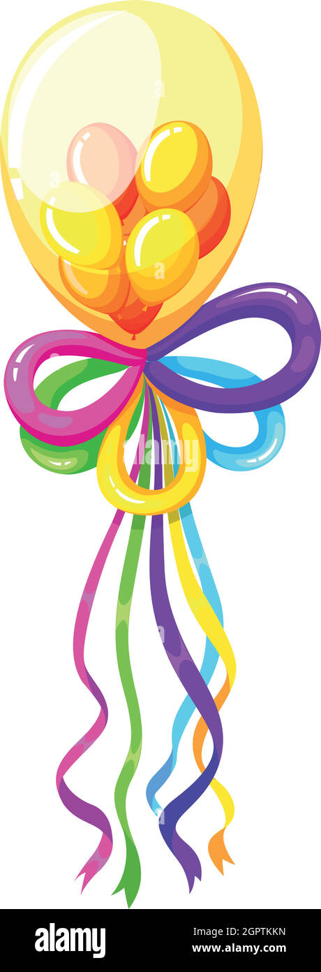 Fancy balloons in many colors Stock Vector Image & Art - Alamy