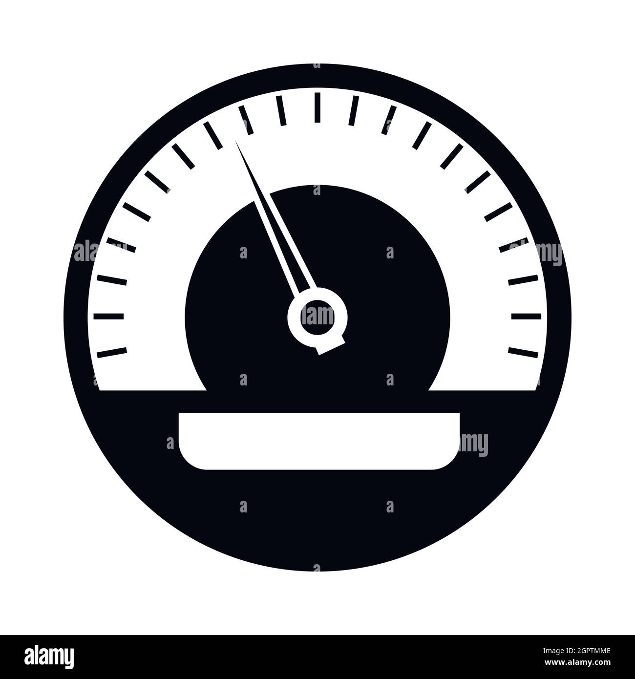 Speedometer icon, simple style Stock Vector Image & Art - Alamy
