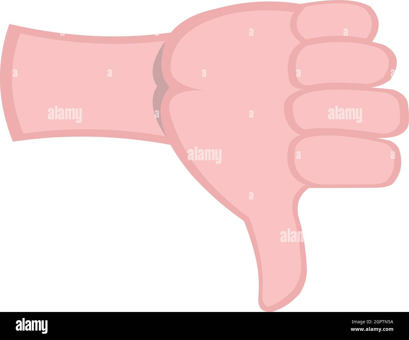 Finger and thumb Stock Vector Images - Alamy