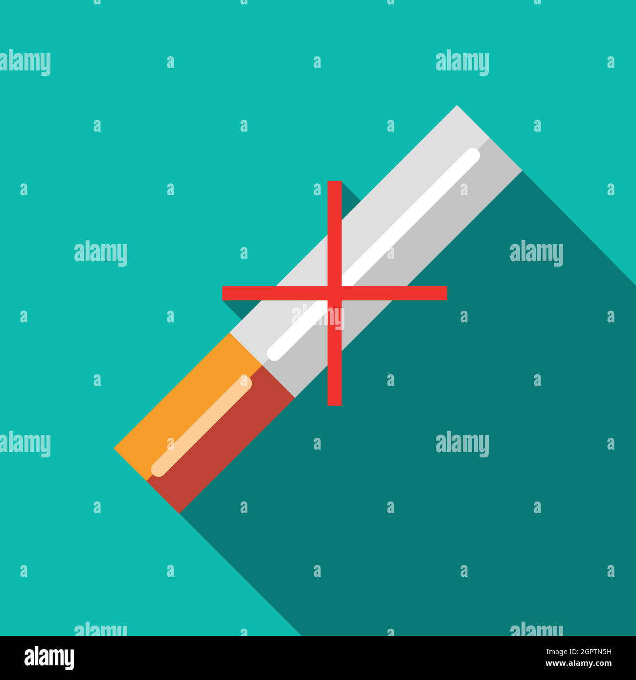 Forbidden sign cigarettes no Stock Vector Images - Alamy