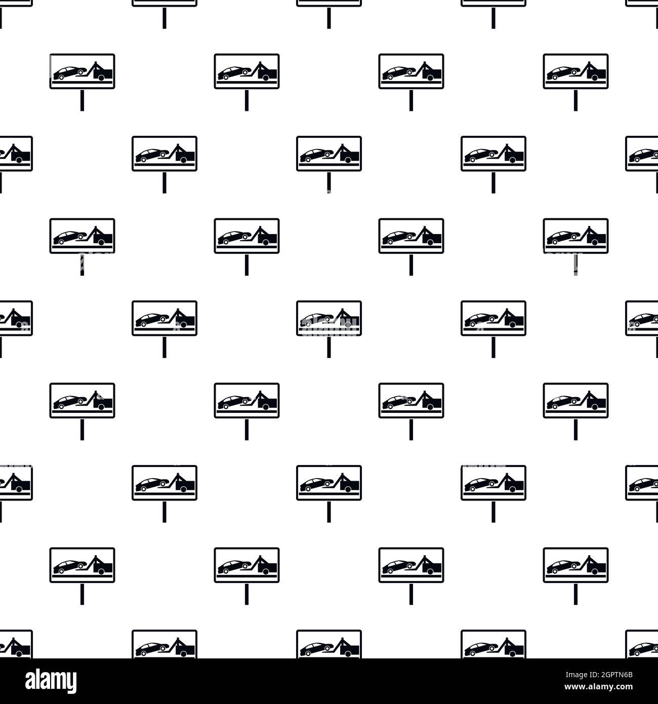 Road cars seamless pattern Stock Vector Images - Alamy