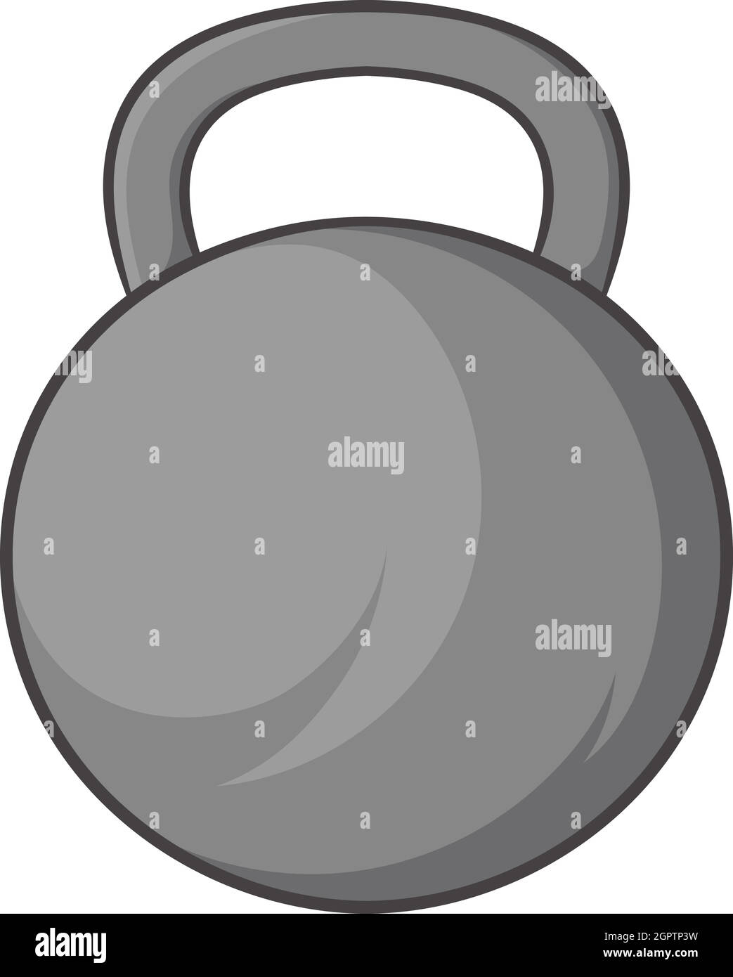 Sports weight icon, cartoon style Stock Vector Image & Art - Alamy