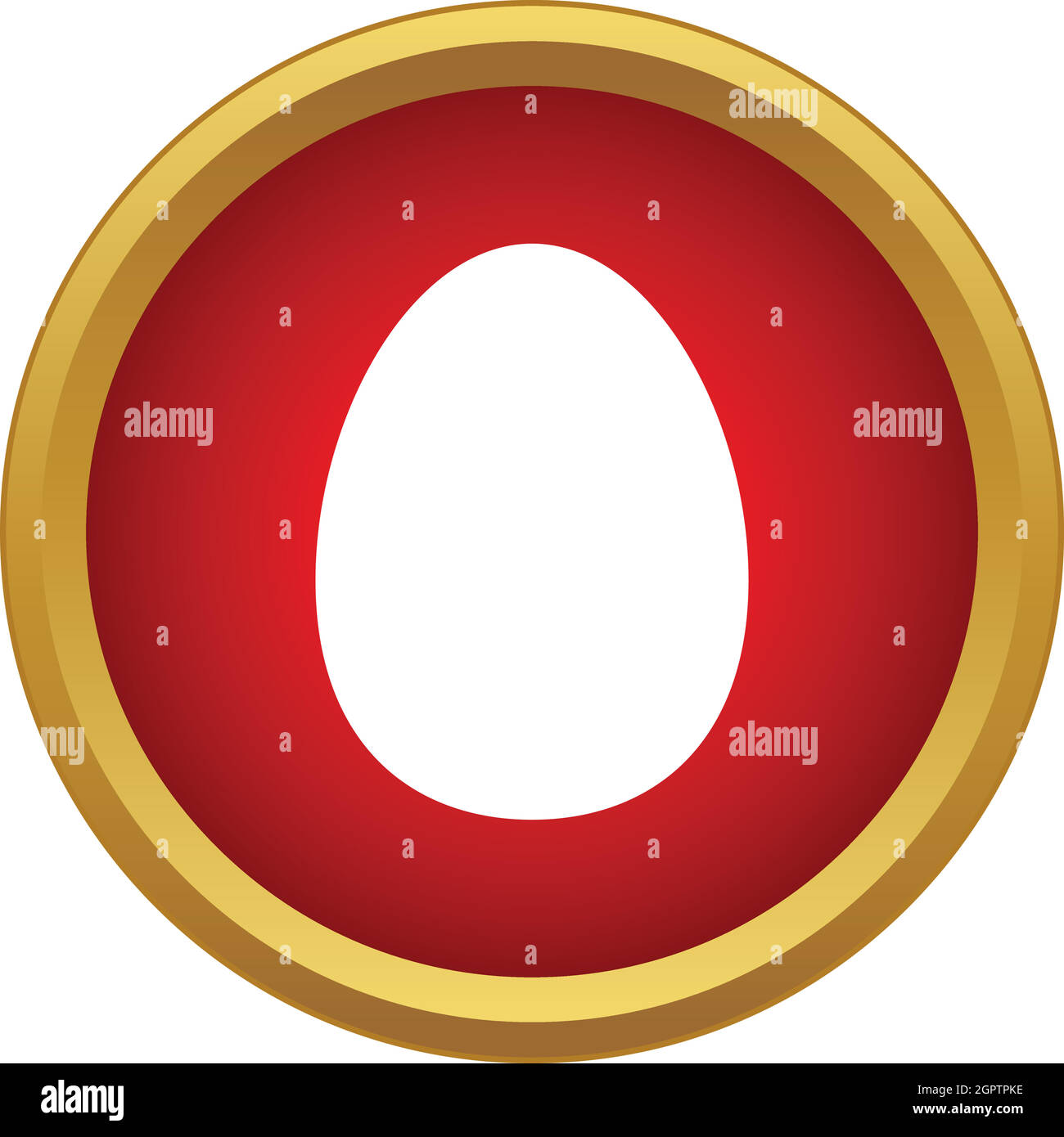 Egg icon in simple style Stock Vector Image & Art - Alamy