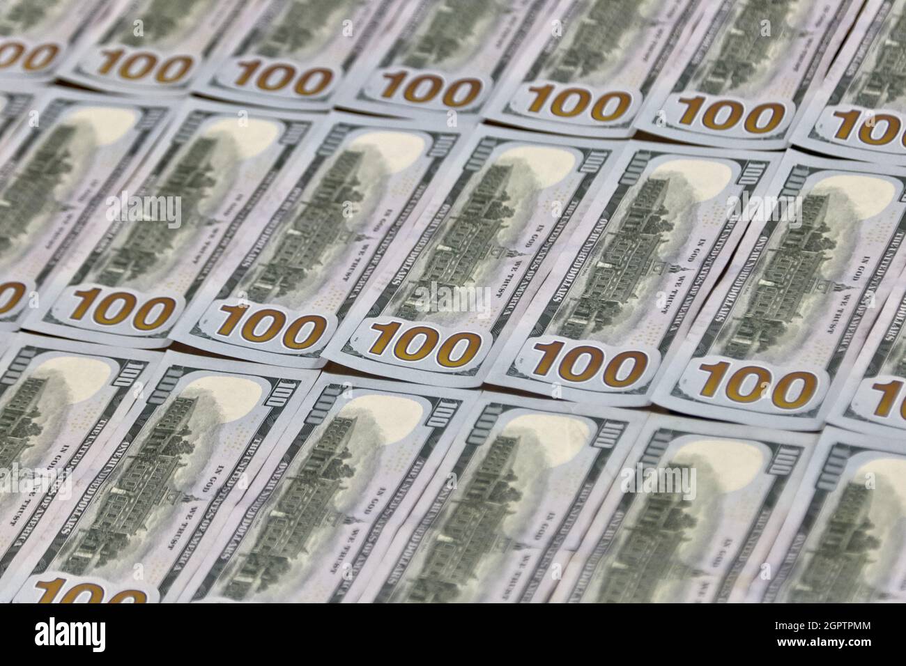 Banknotes lots of background texture close up money dollars from ...