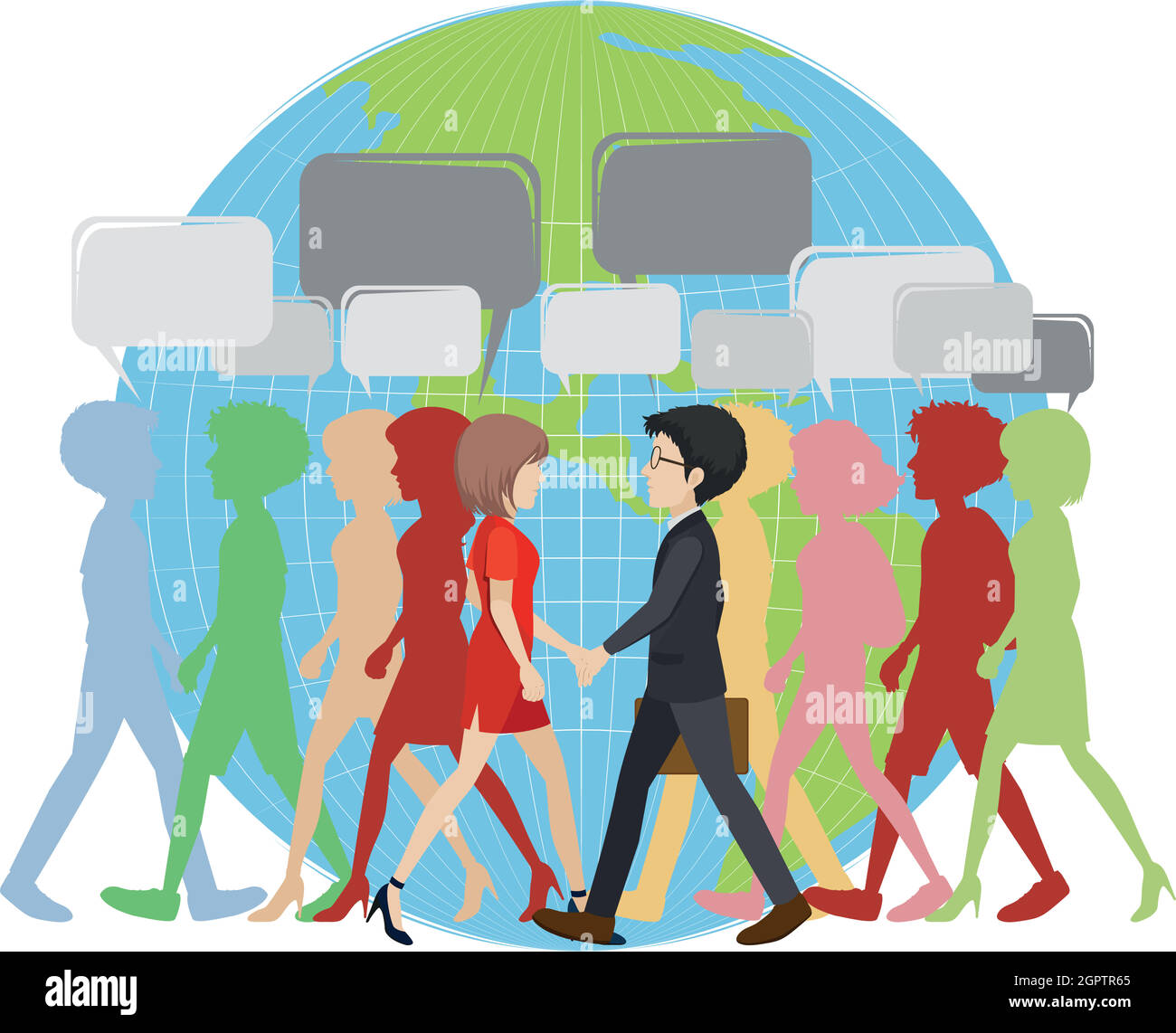 Career path on up Stock Vector Images - Alamy