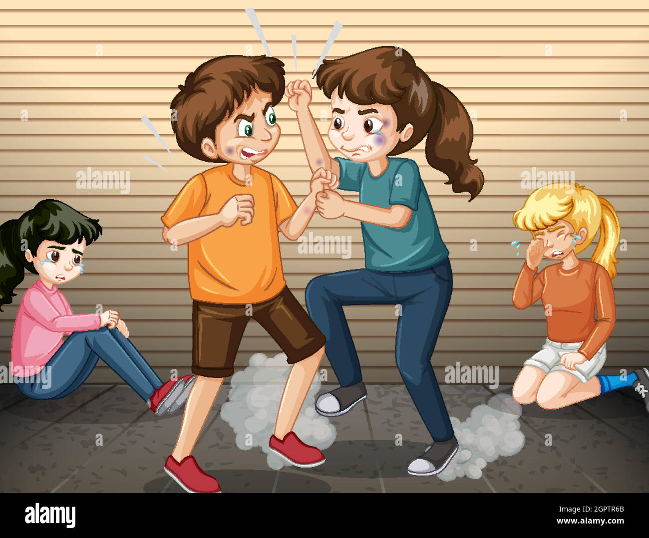 Crime Fighting Cartoon High Resolution Stock Photography and Images - Alamy