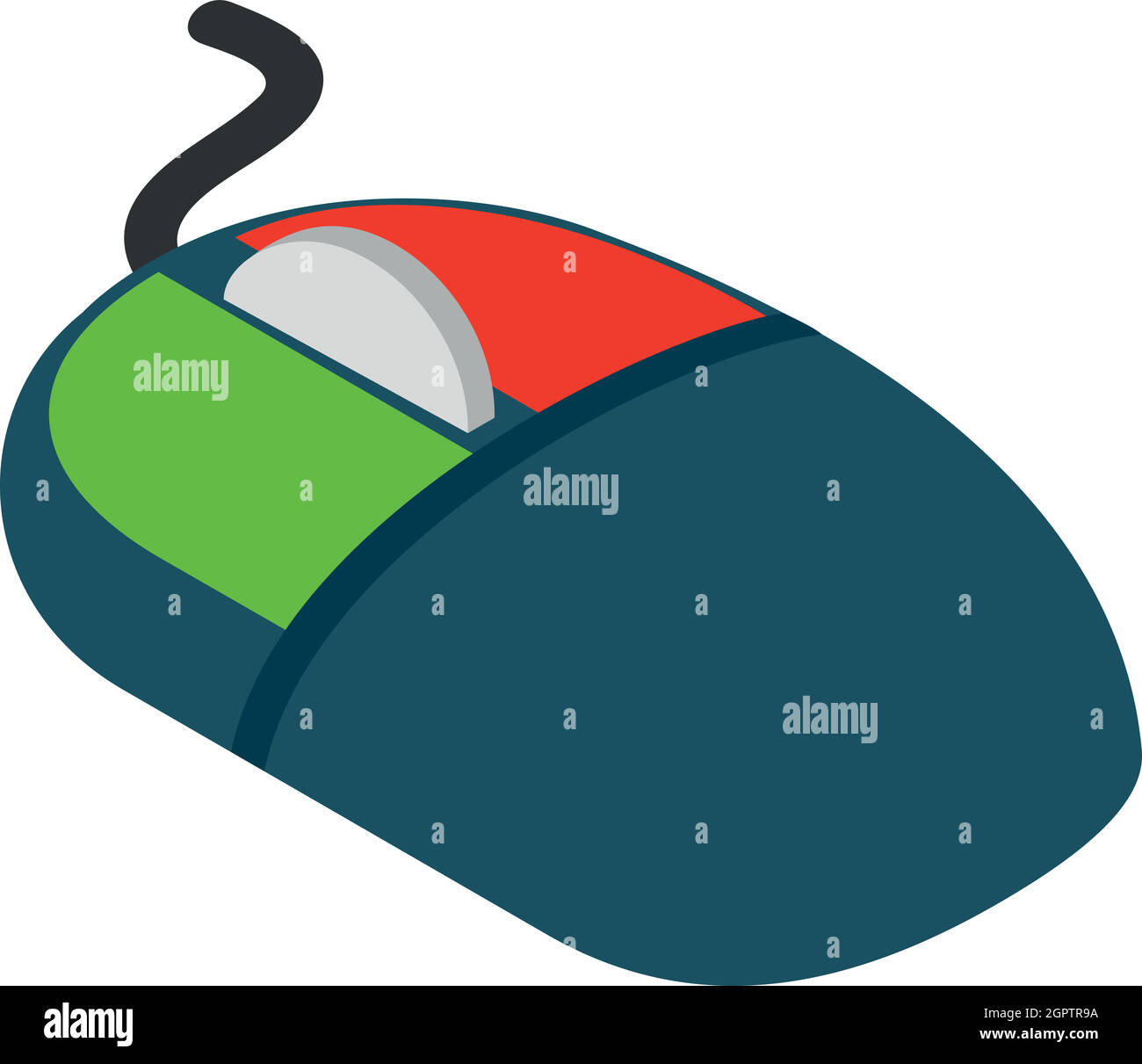 Computer mouse icon, isometric 3d style Stock Vector Image & Art - Alamy