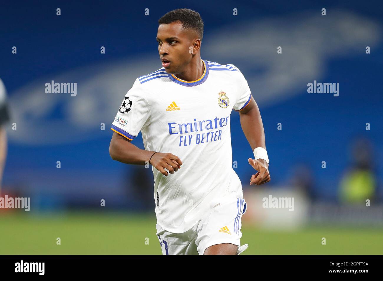 Madrid, Spain. 28th Sep, 2020. Rodrygo Goes (Real) Football/Soccer ...