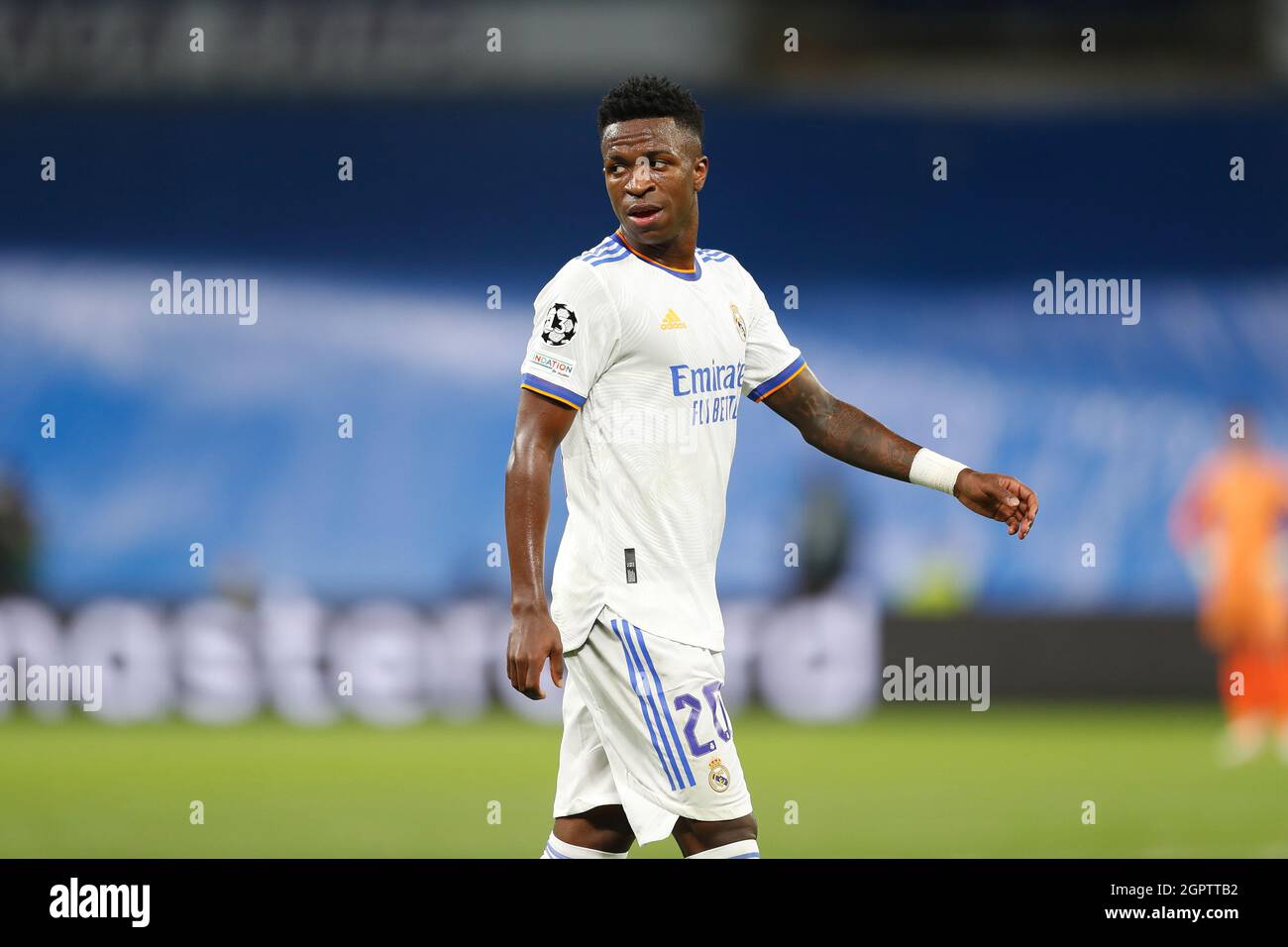 Madrid, Spain. 28th Sep, 2020. Vinicius Junior (Real) Football/Soccer ...