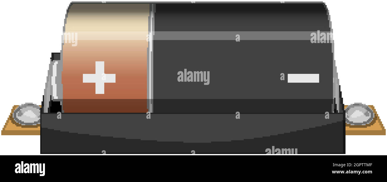 Electric circuit science experiment Stock Vector Image & Art - Alamy
