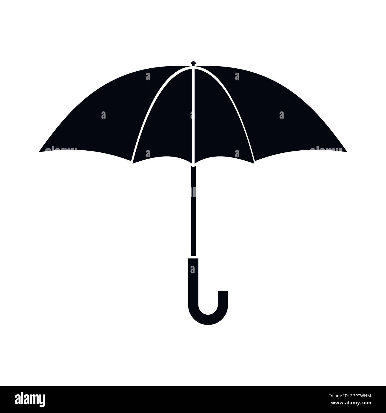 Umbrella hand parasol rainy Cut Out Stock Images & Pictures - Alamy