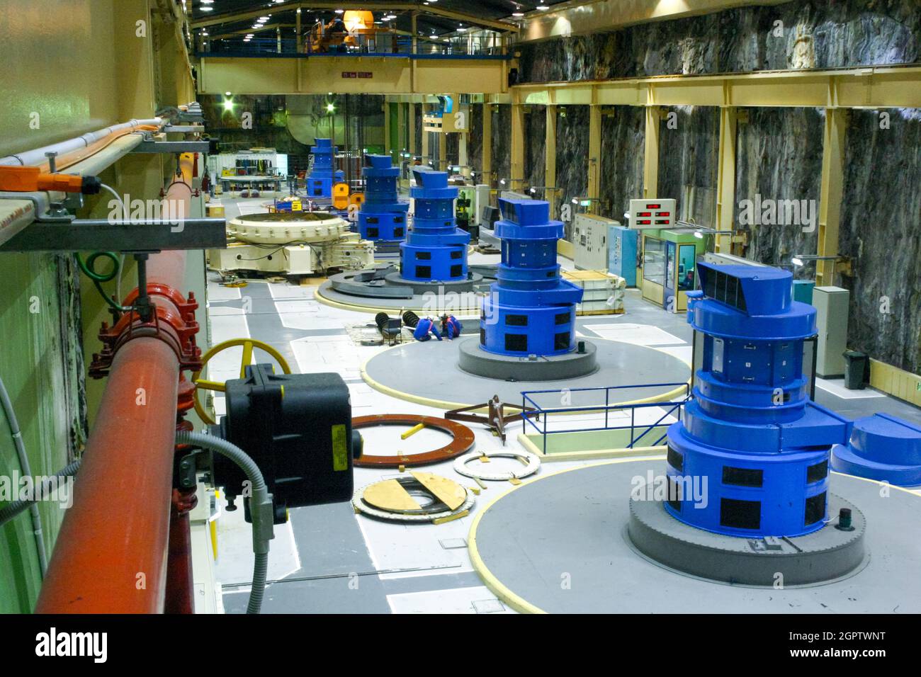 Manapouri power station Stock Photo - Alamy