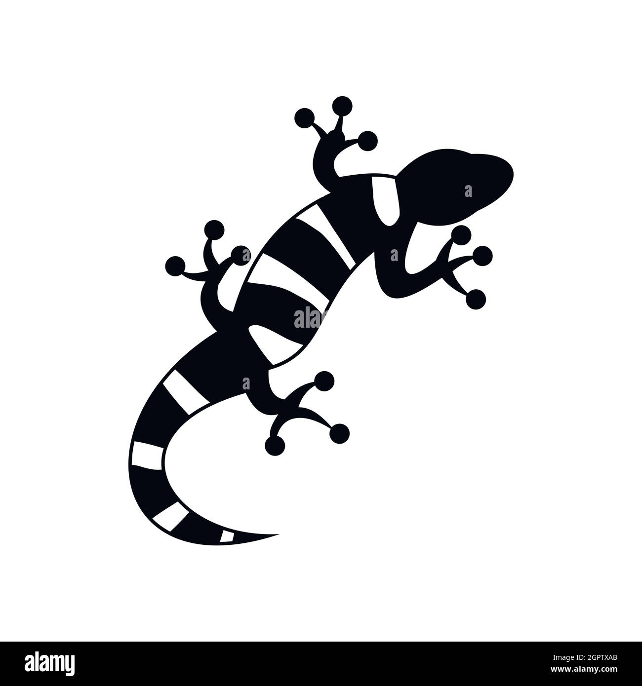 Lizard icon, simple style Stock Vector Image & Art - Alamy