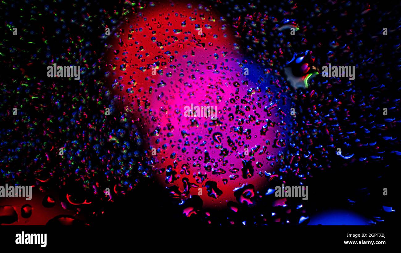 Background rain drops close up Stock Photo - Alamy
