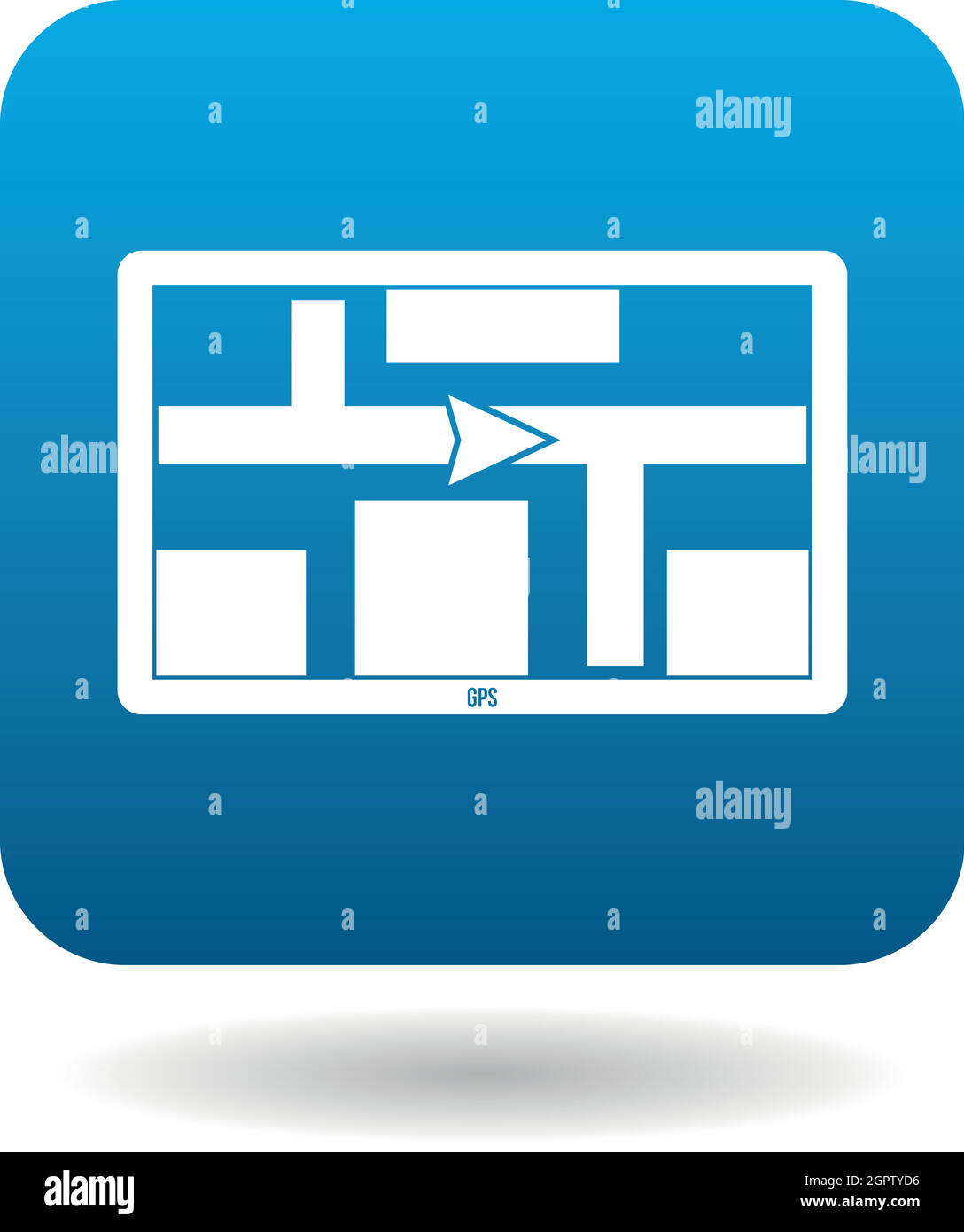 City location map icon Stock Vector Images - Alamy