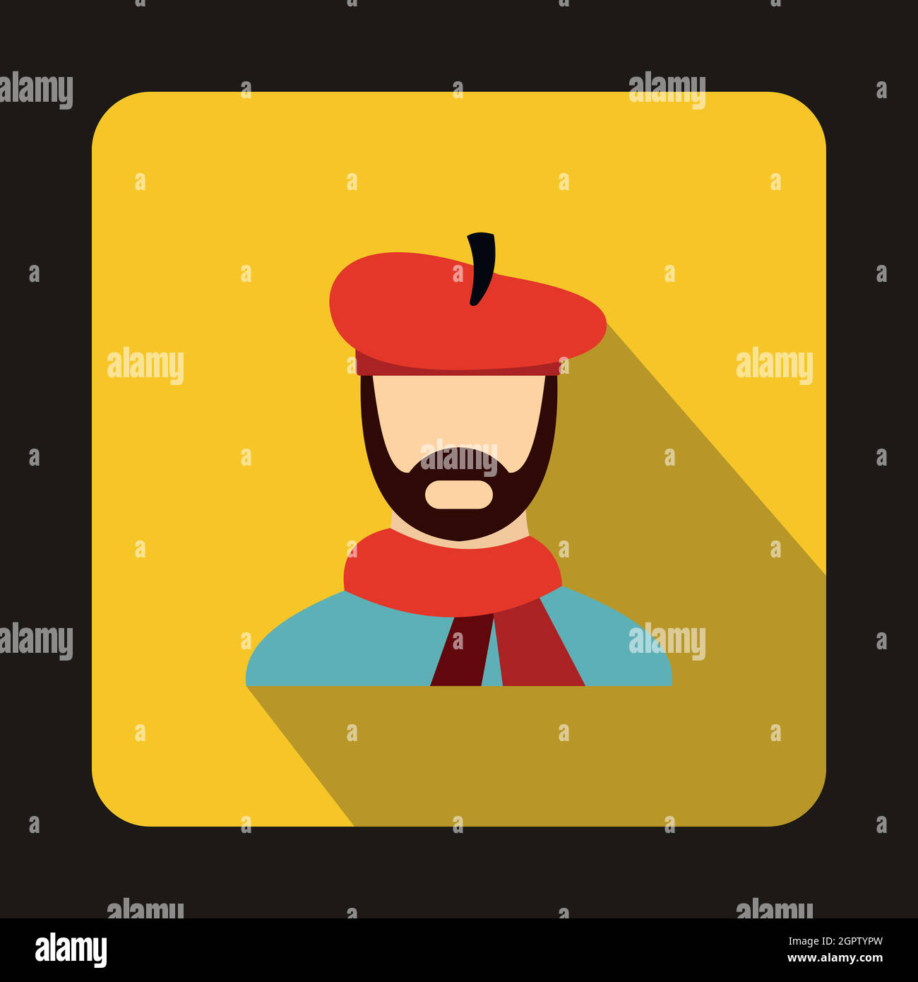 Artist in character design Stock Vector Images - Alamy