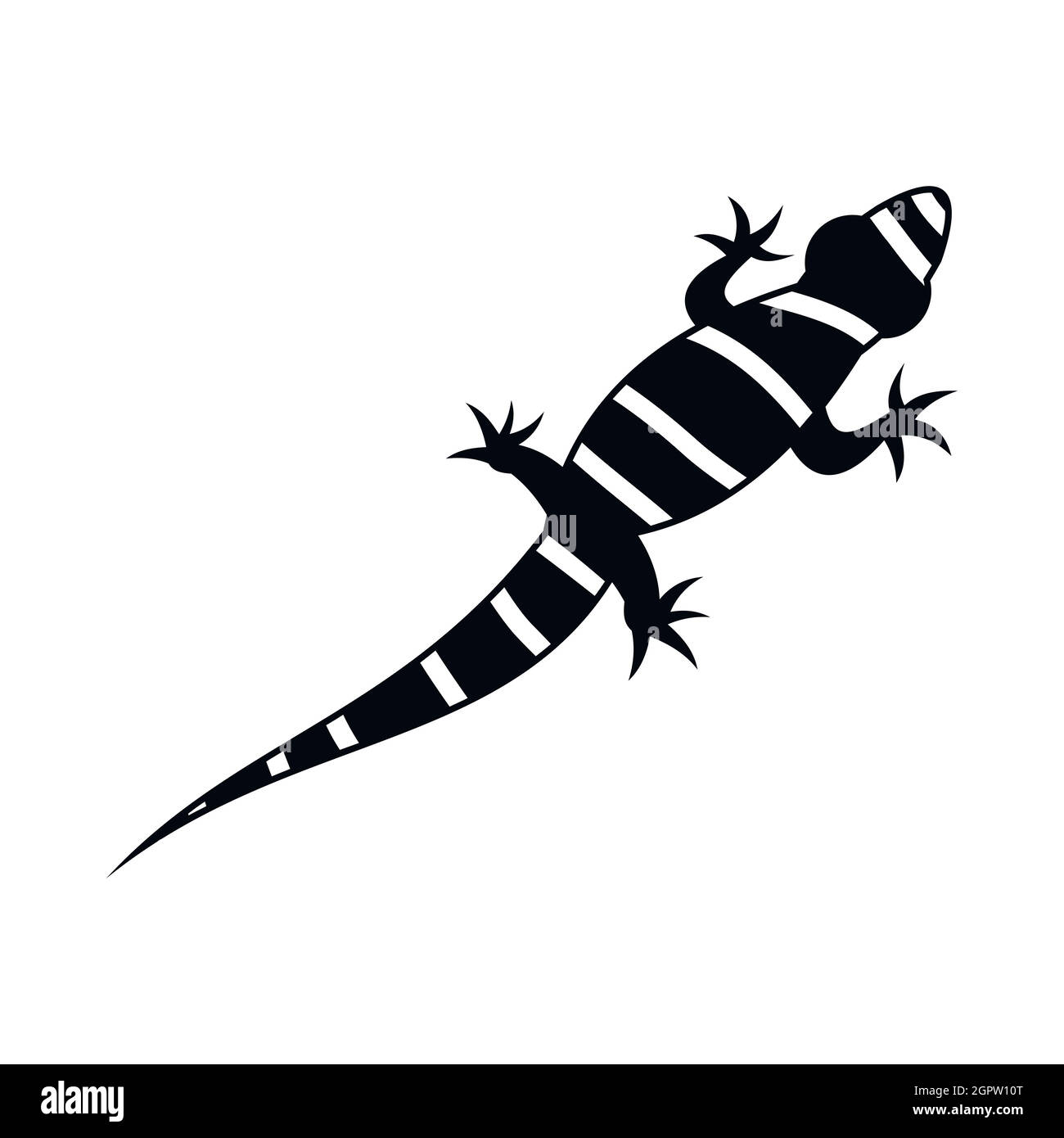 Lizard icon, simple style Stock Vector Image & Art - Alamy
