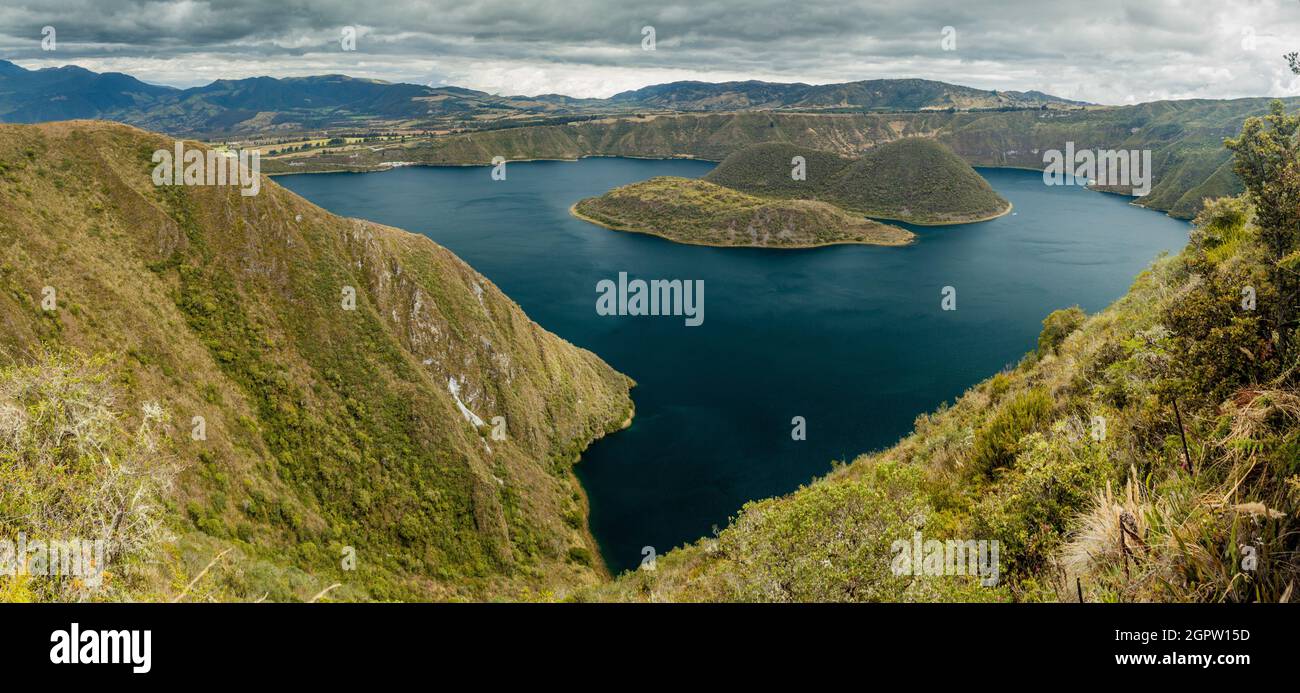 Cuicocha panorama hi-res stock photography and images - Alamy