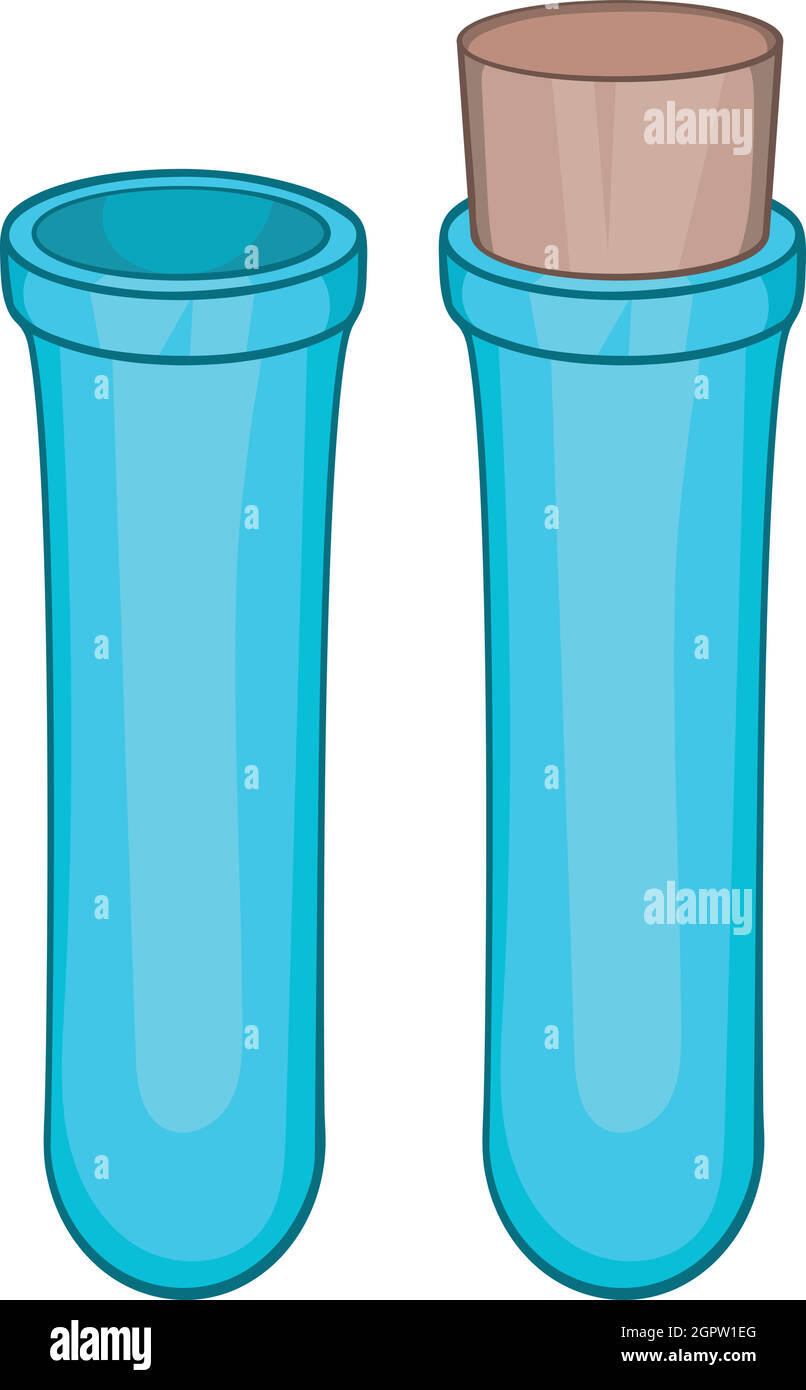 Test tube in lab Cut Out Stock Images & Pictures - Alamy
