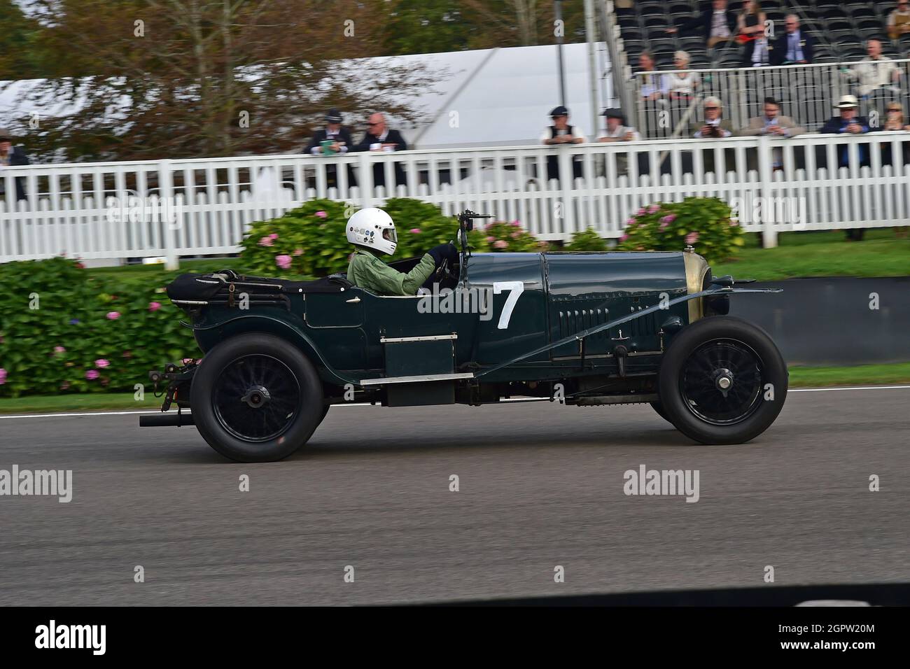 Ben Collings, Bentley 4½ litre Parkward saloon, Brooklands Trophy, a ...