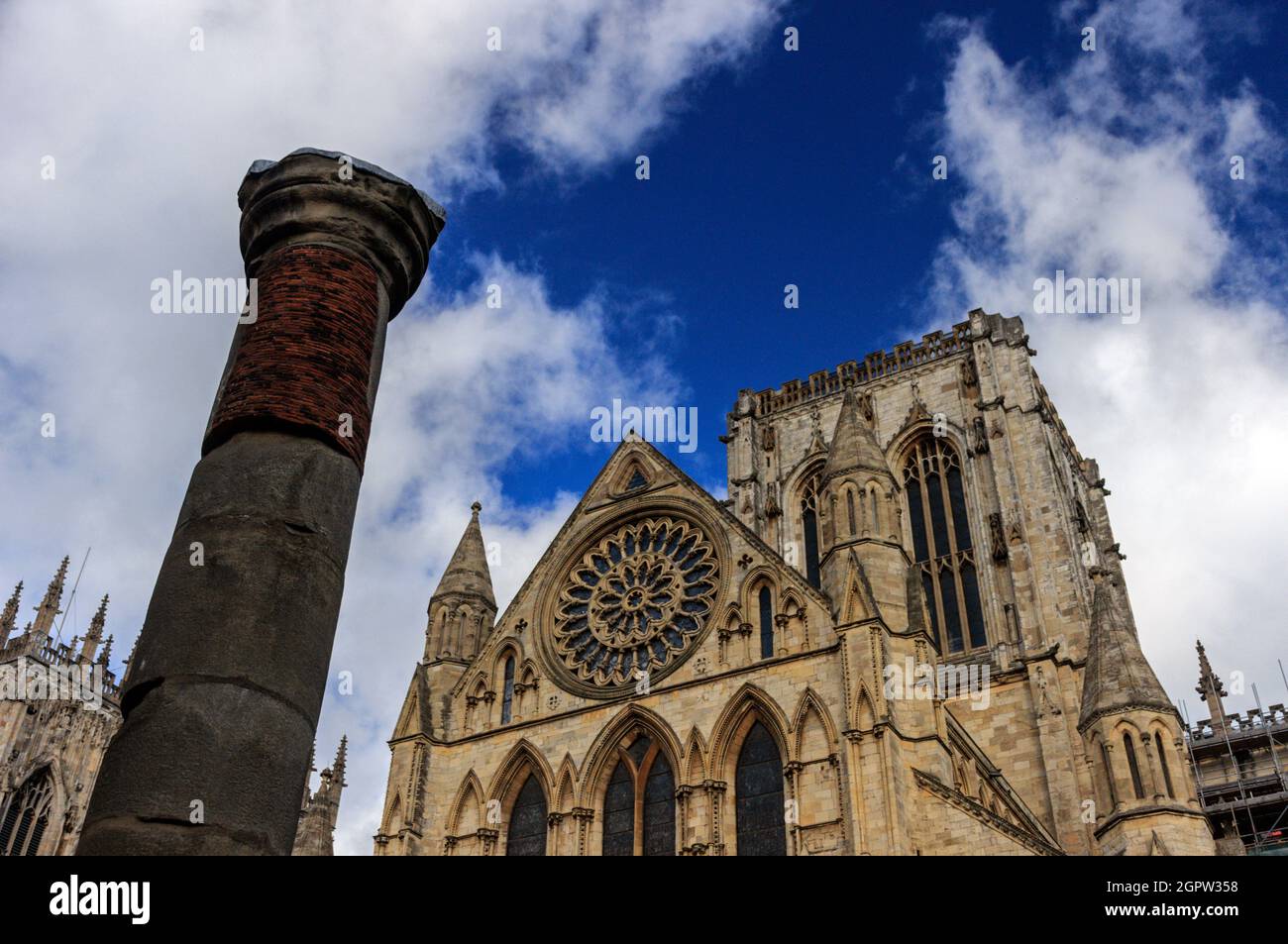Roman Column York High Resolution Stock Photography and Images - Alamy