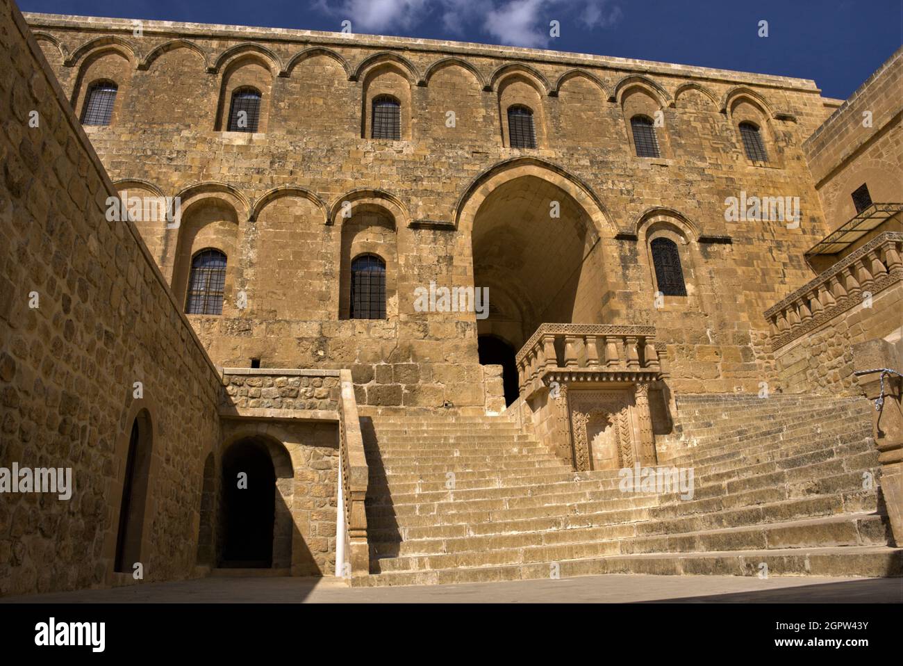 Mardin, Deyrulzafaran monastery in Turkey Stock Photo - Alamy