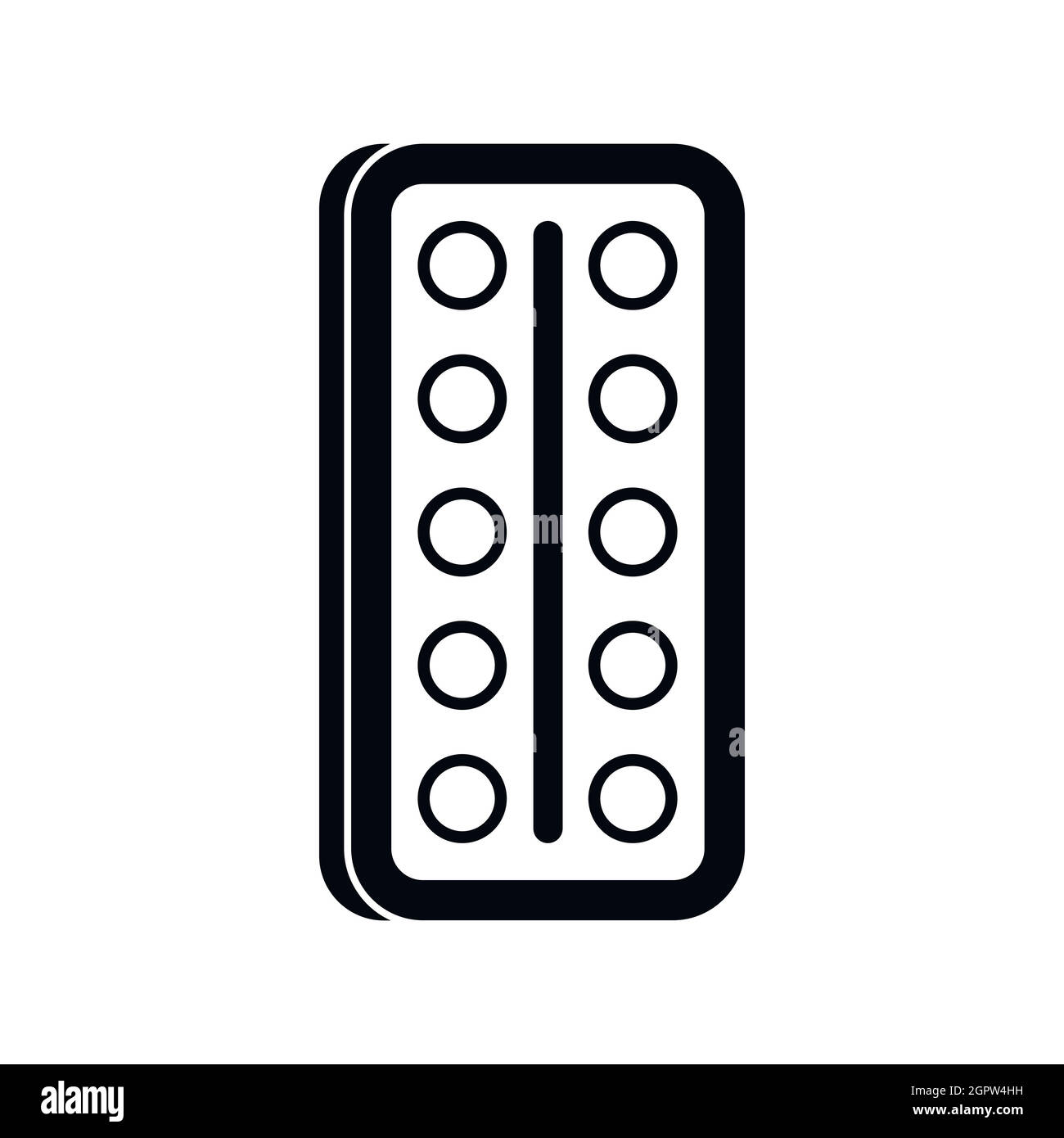 Craft box icon simple Cut Out Stock Images & Pictures - Alamy