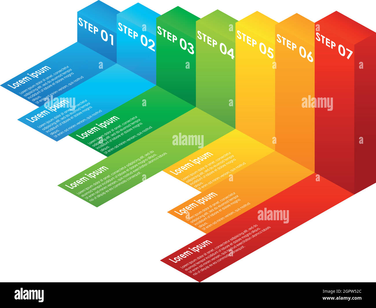 Steps of a Stock Vector Images - Alamy