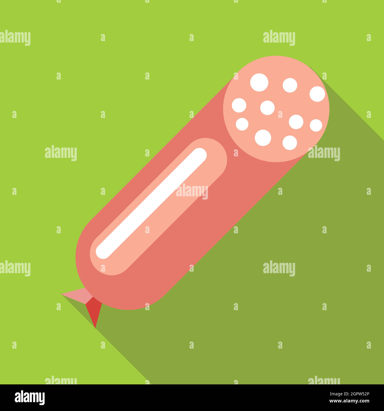 Sausage appetizer Stock Vector Images - Alamy