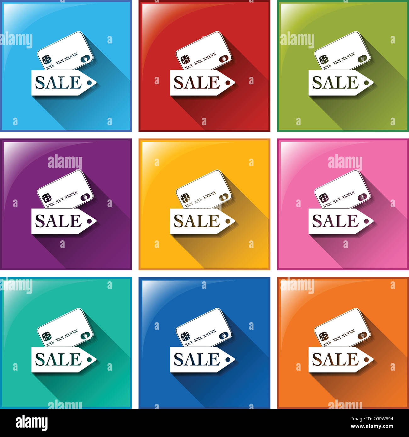 Sale illustration Stock Vector Images - Alamy