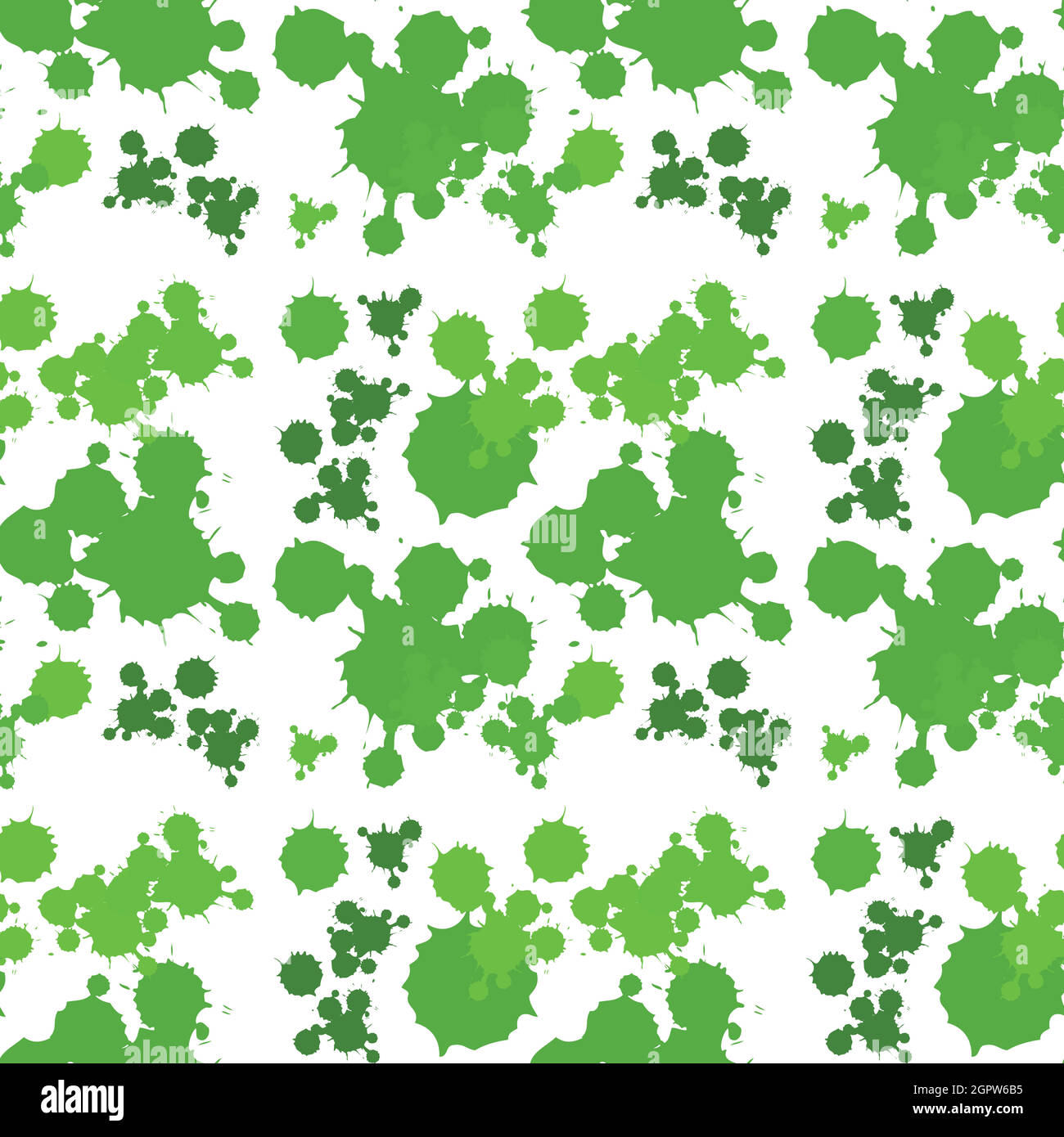 Seamless background design with green splash Stock Vector Image & Art ...