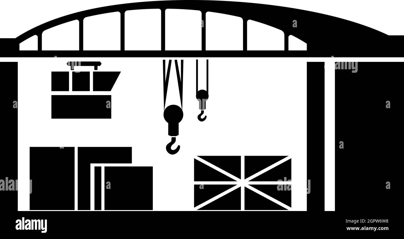 Iron warehouse Black and White Stock Photos & Images - Alamy