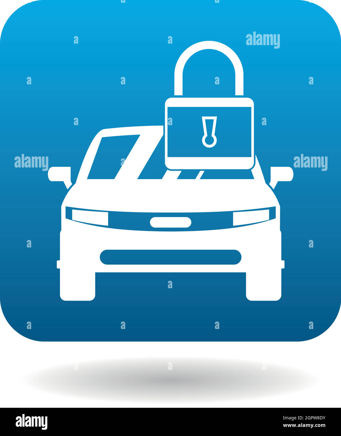 Car accident in parking Stock Vector Images - Alamy