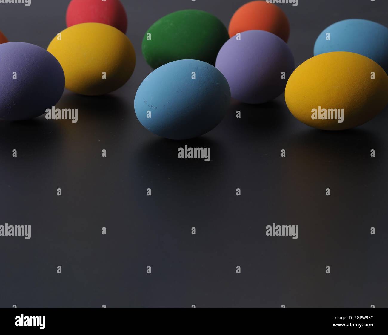 Easter eggs or color egg. Multi-colorful of easter eggs on background ...