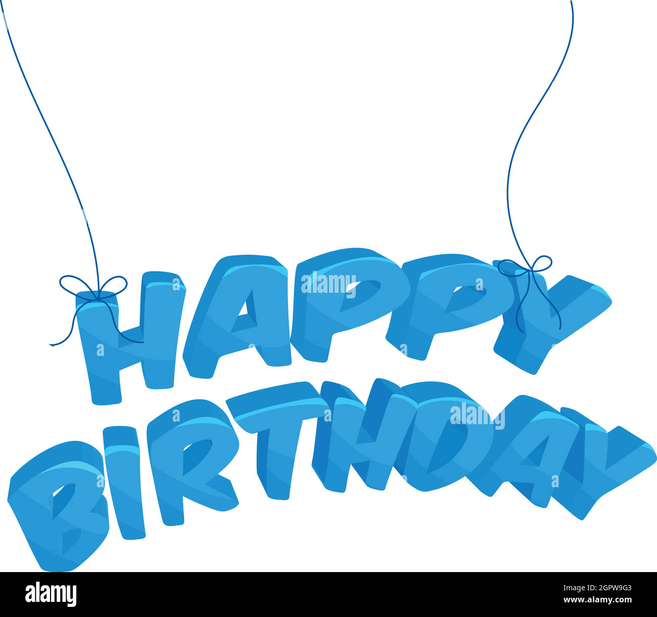 Happy kids birthday celebration Stock Vector Images - Alamy