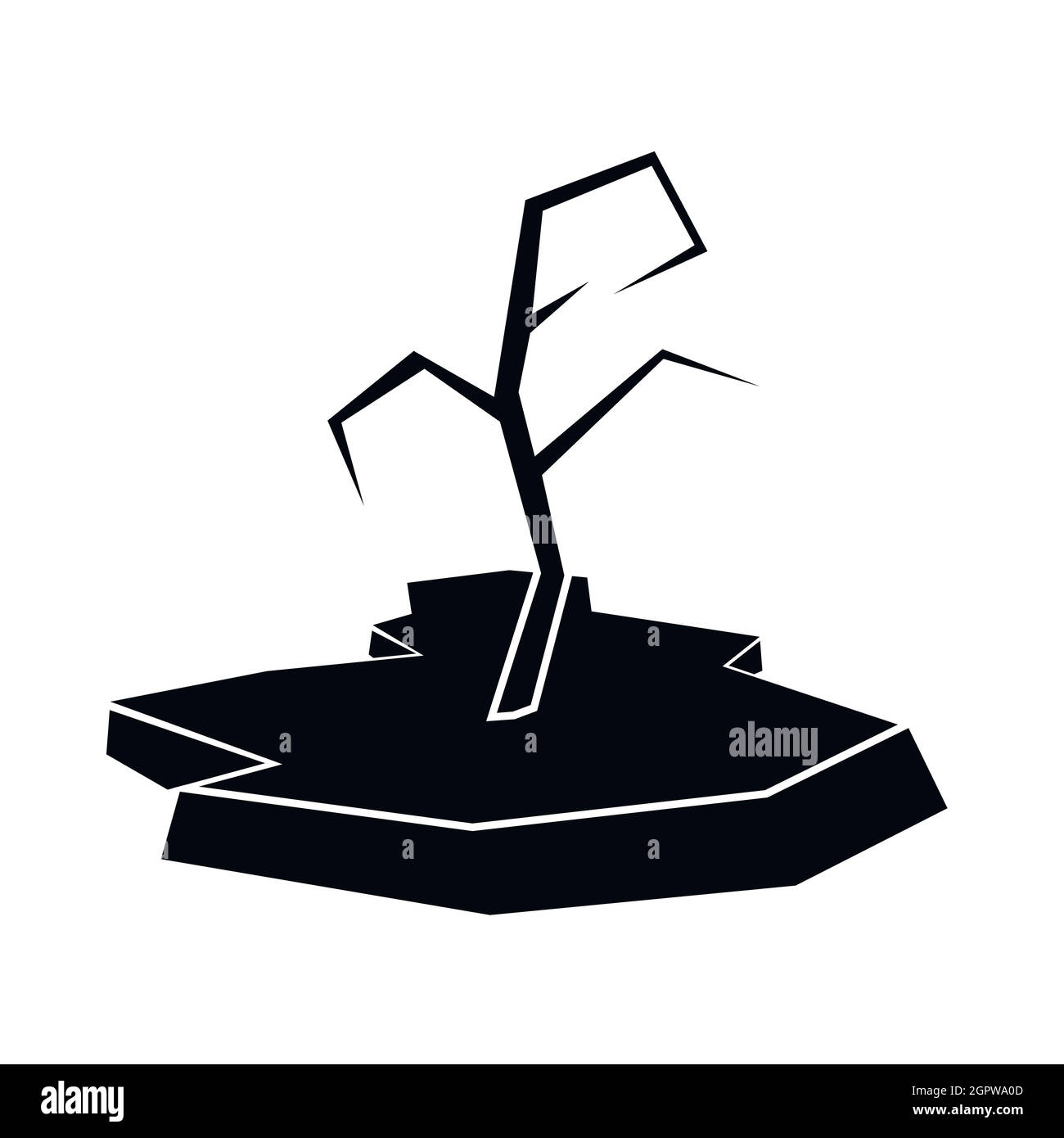 Drought icon, simple style Stock Vector Image & Art - Alamy