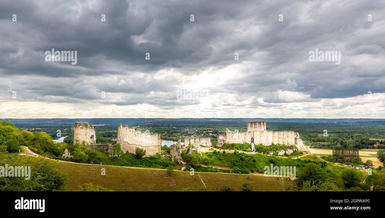Rouen castle aerial hi-res stock photography and images - Alamy