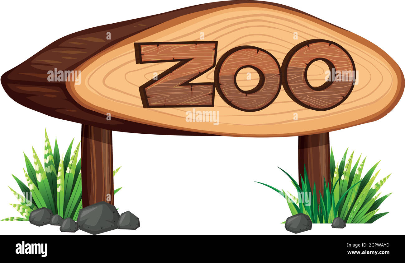 Sign board zoo hi-res stock photography and images - Alamy