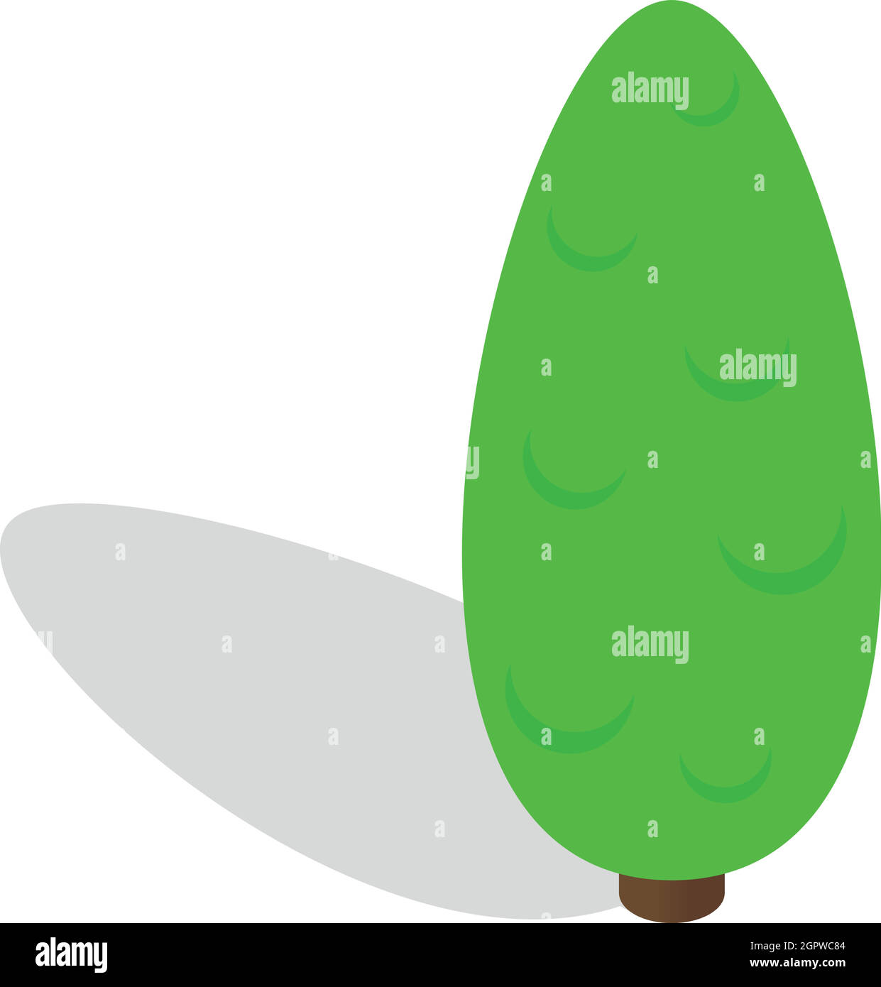 3d isometric icon plant Cut Out Stock Images & Pictures - Alamy