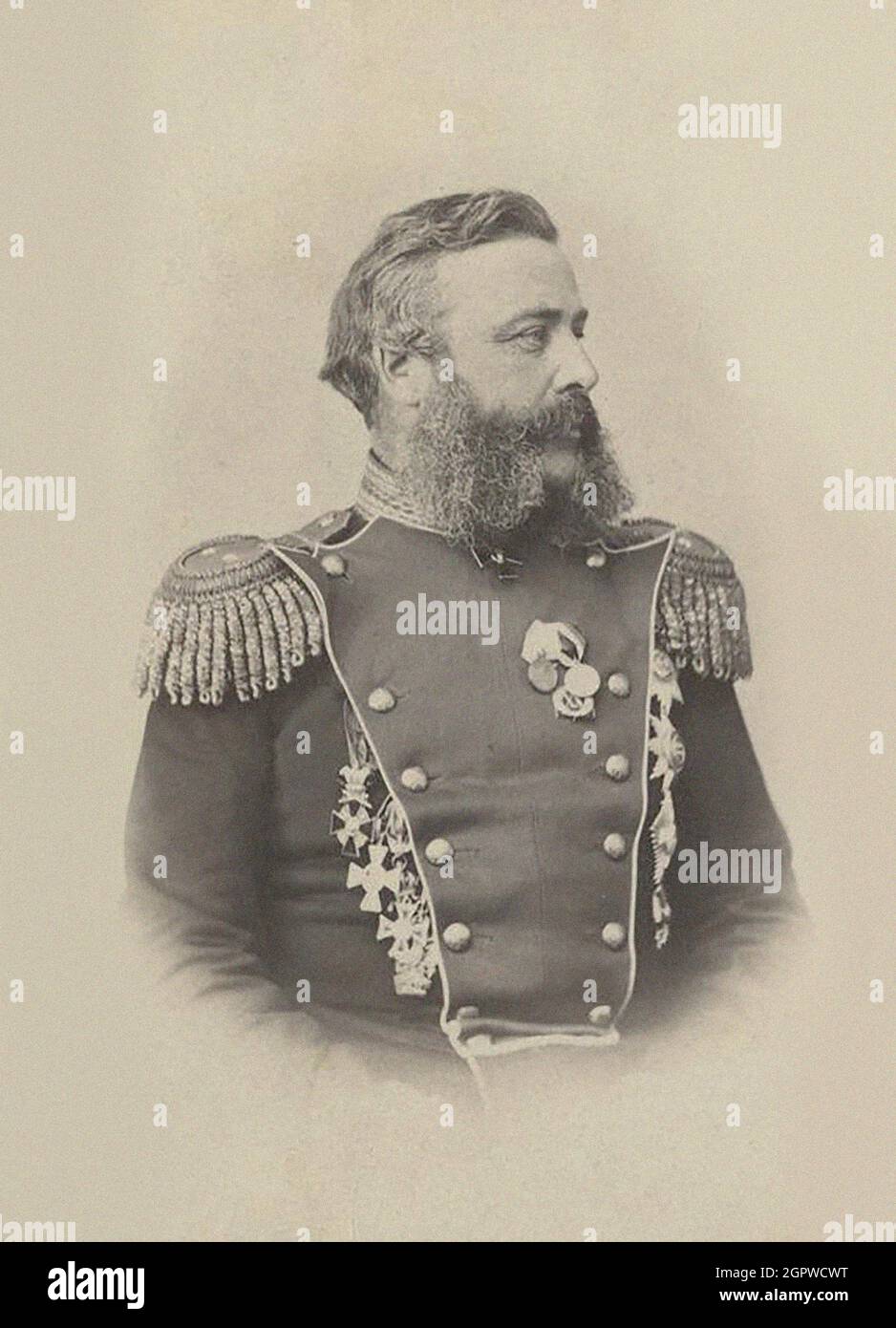 General Carl Heinrich von Dehn (1816-1878). Private Collection Stock ...