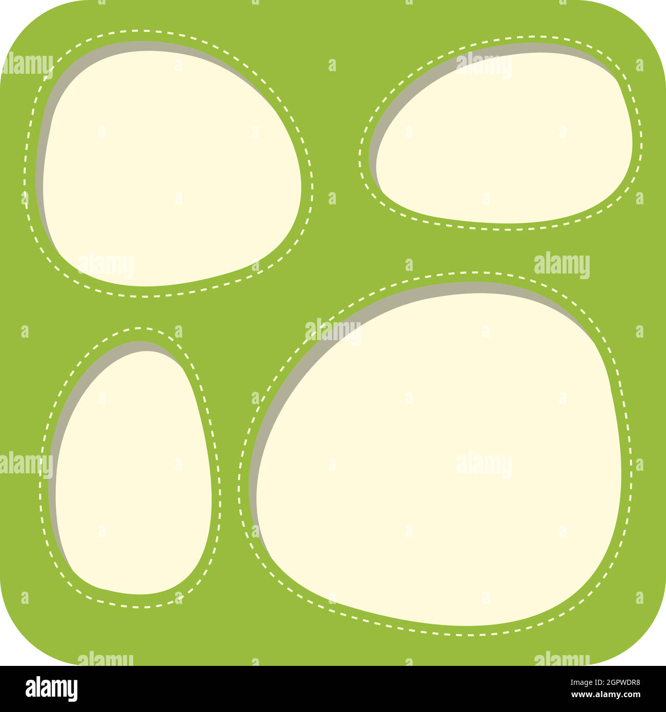 A green note template Stock Vector Image & Art - Alamy
