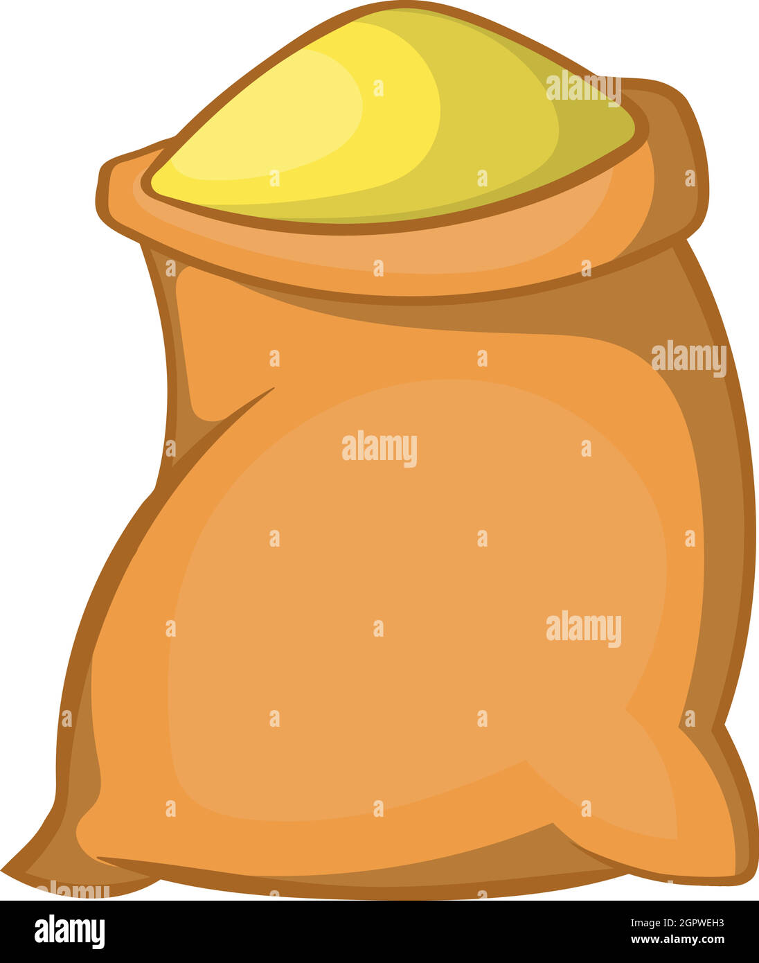 Organic wheat flour color Stock Vector Images - Alamy