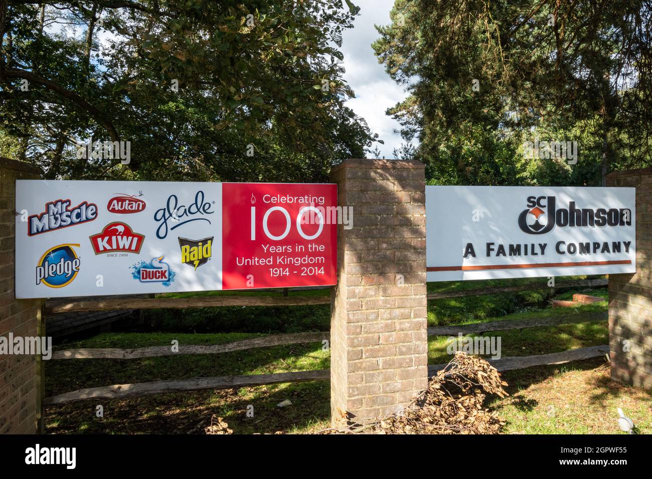 Sc johnson sign hi-res stock photography and images - Alamy