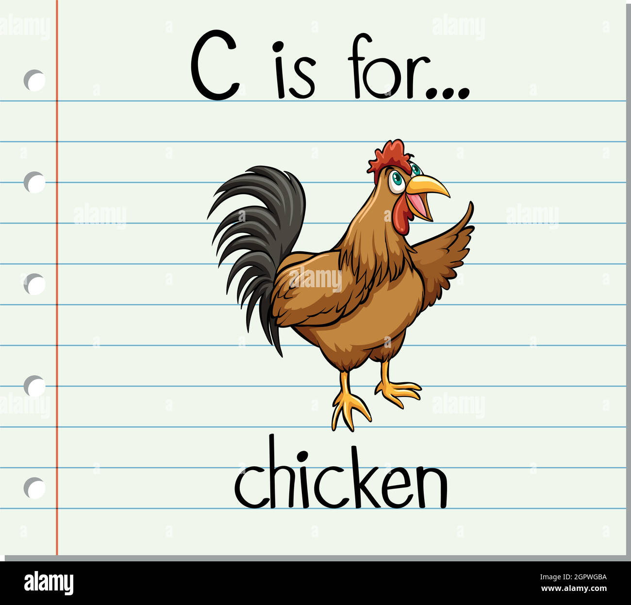 Hen alphabet hi-res stock photography and images - Alamy